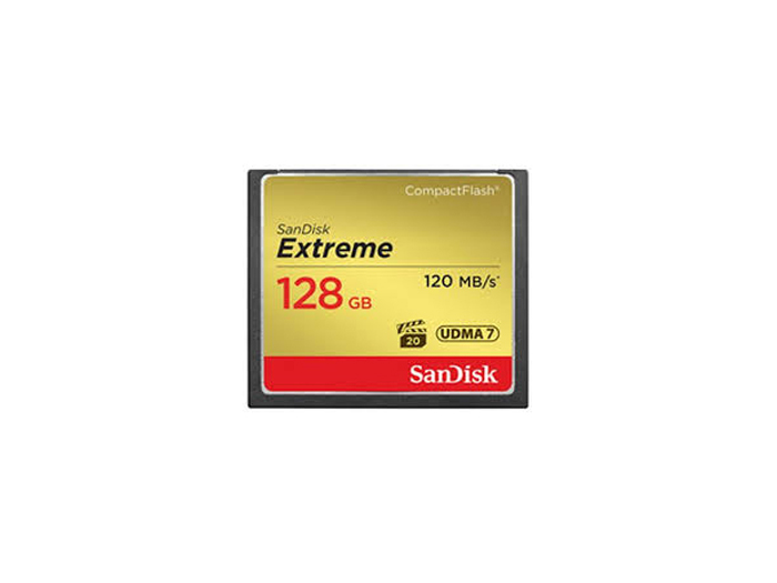 SanDisk Compact Flash 128GB Extreme 120MB/s | Scandinavian Photo