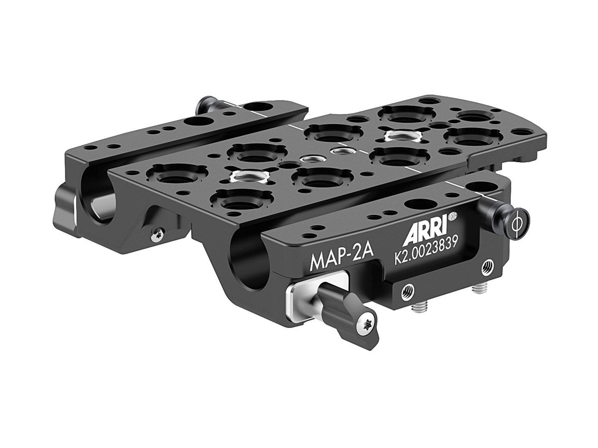 Arri MAP-2 Adapter Plate w. Rod Supportfor Alexa Mini | Scandinavian Photo