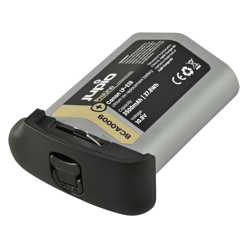 Jupio LP-E19 Proline 3500mAh 37,8Wh 10,8V Canon akku | Scandinavian Photo
