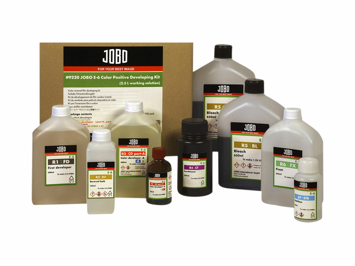 Jobo E-6 COLOR Positive Chemistry Kit 2,5L | Scandinavian Photo