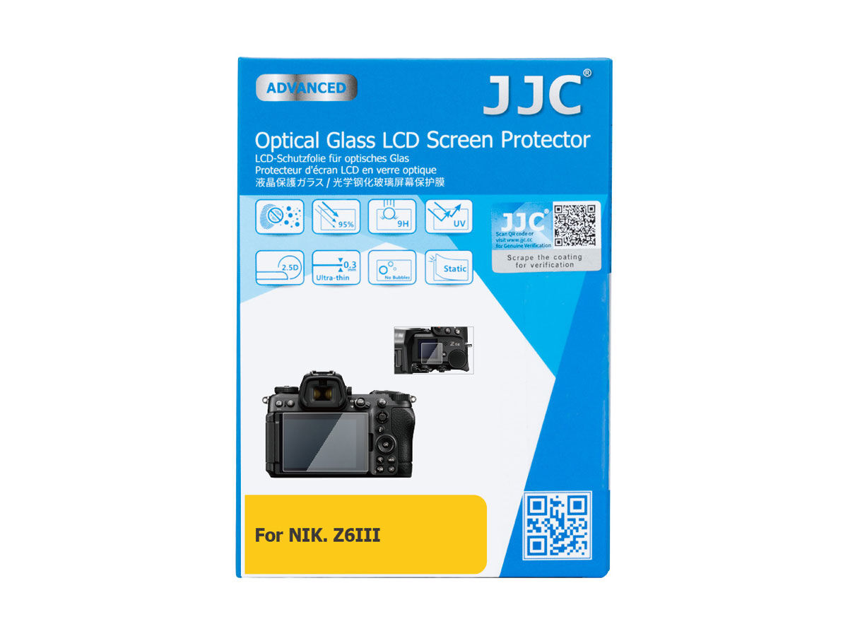 JJC Screen Prot. Optical Glass for Nikon Z6III | Scandinavian Photo